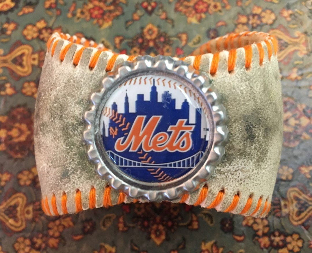 New York Mets Baseball Cuff Bracelet - Etsy.de