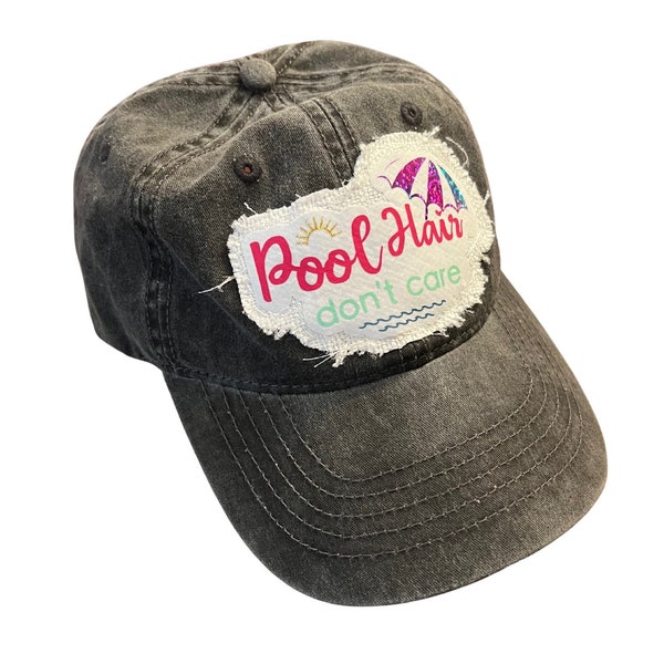 Pool Hair Don't Care - Etsy