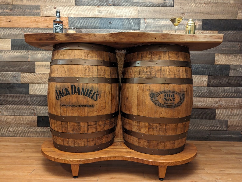 Whiskey Barrel Bar - Etsy