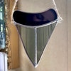 Handmade Stained Glass Shark Jaws, Shark Decor, Shark Teeth, Shark Art ...