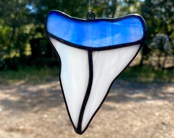 Shark Tooth Stained Glass - Etsy