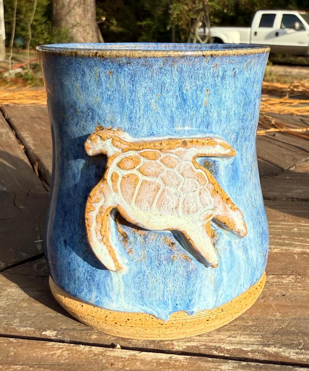 Sea Turtle | Handmade Ceramic Sea Turtle Mug | Sea Turtle Mug | Sea ...