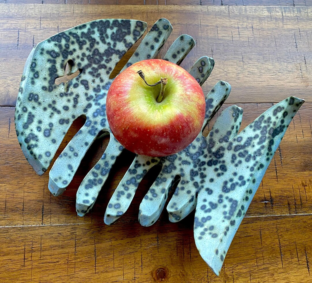 Fish Bone Bowl Goth Gift Goth Fruit Basket - Etsy
