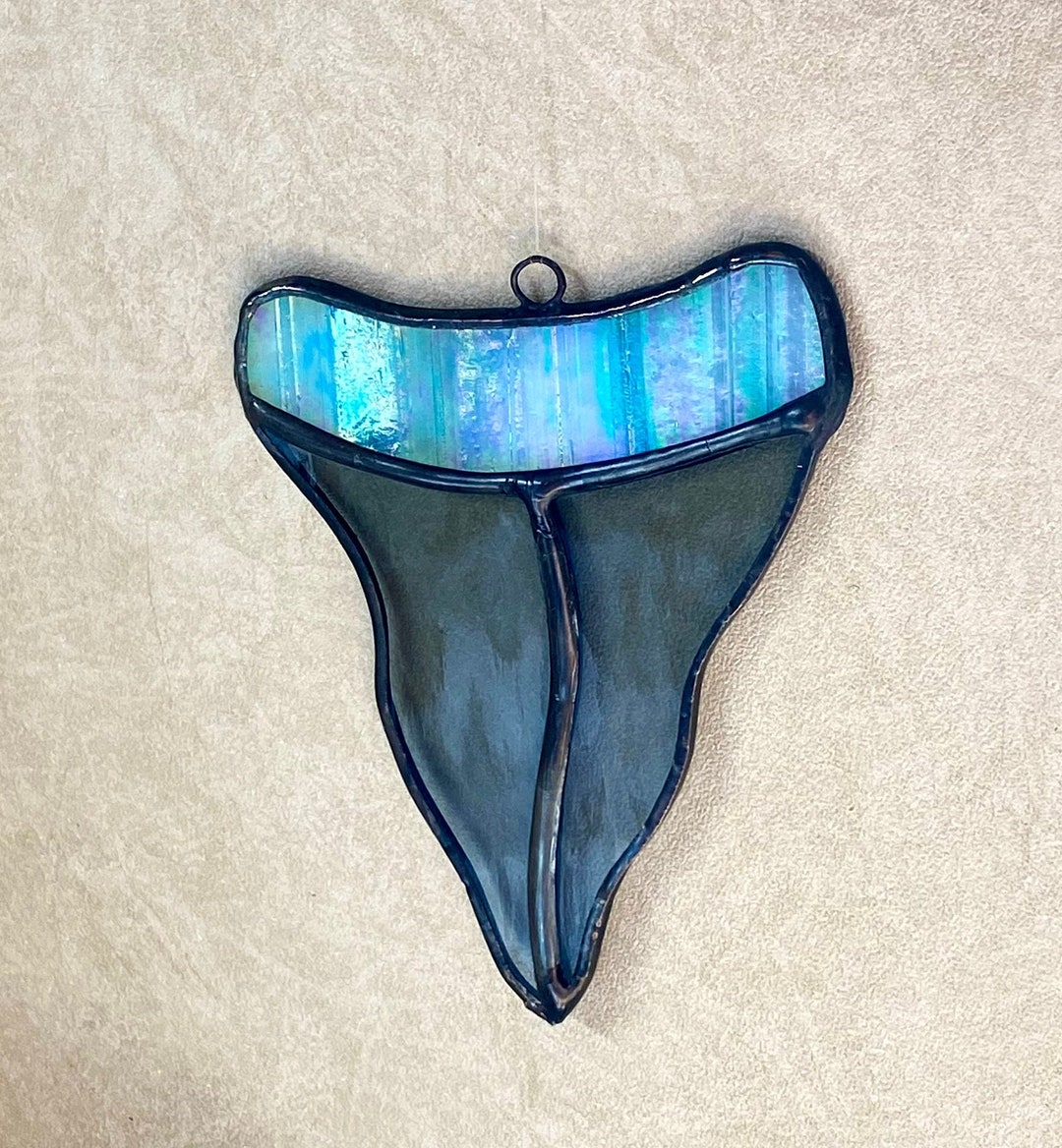 Shark Tooth, Shark Teeth, Stained Glass Shark Teeth, Shark Teeth ...