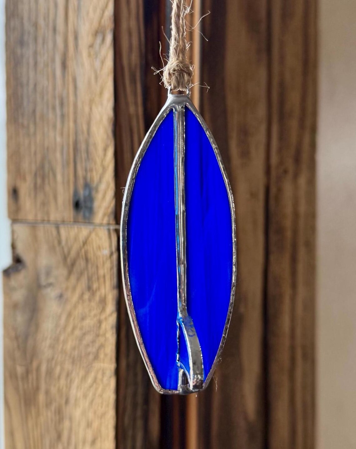 Handmade Surfboard Car Charm | Stained Glass Surfboard - Etsy