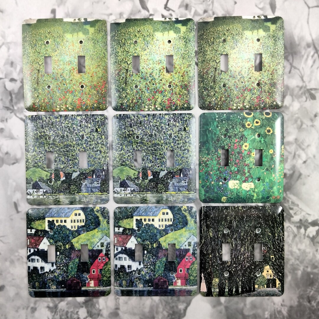 Dynastyprints Slightly Imperfect Metal Electrical Light Switch Cover ...