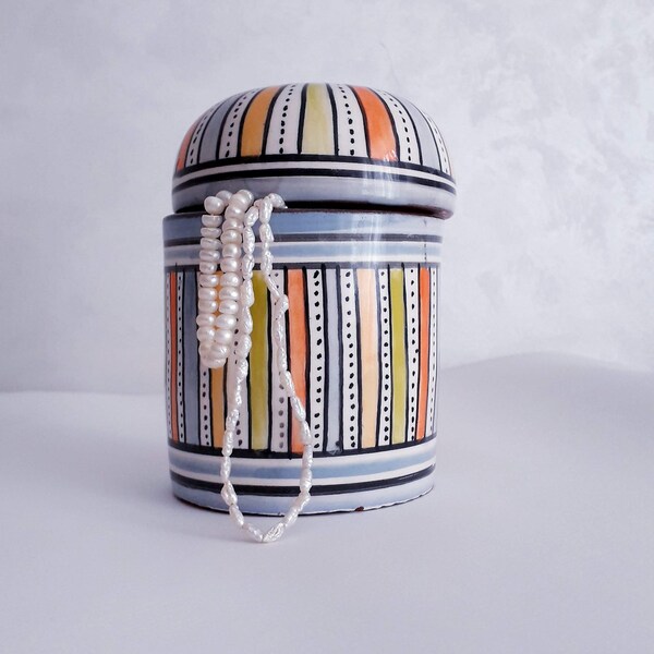 Ceramic Spice Box - Etsy