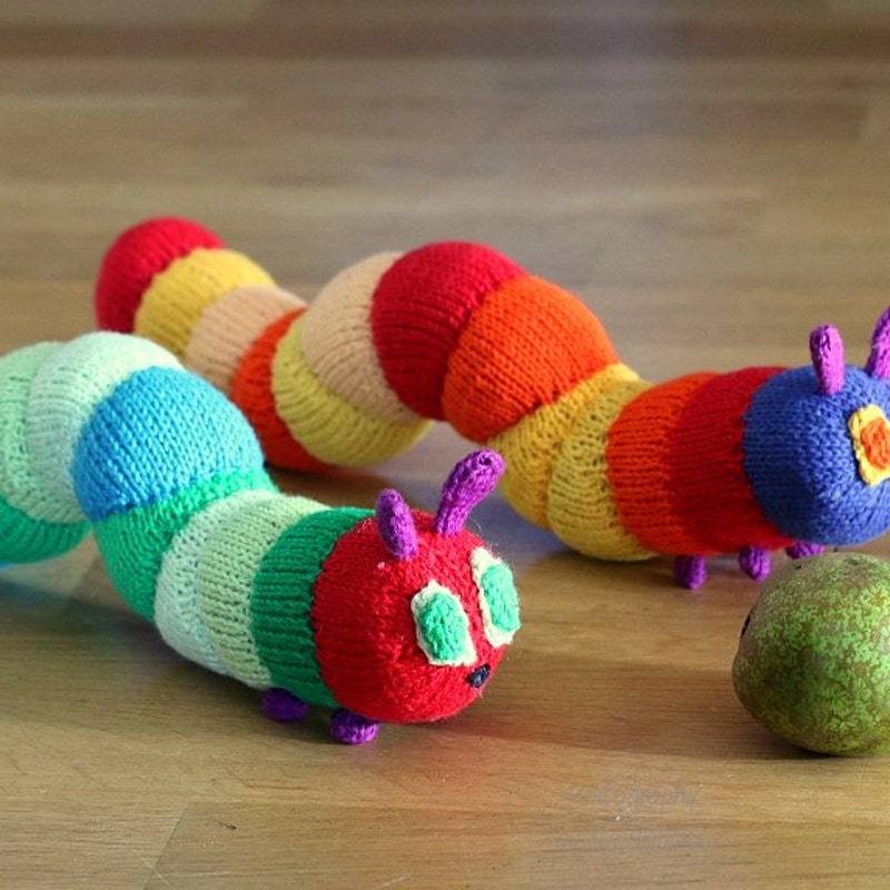 Caterpillar Plush - Etsy