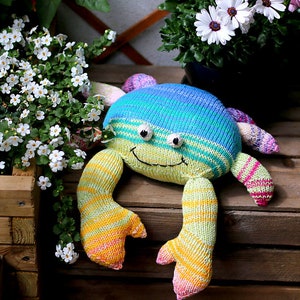 Crab Knitting Pattern: Easy DIY Toy or Pillow (PDF Download) - Etsy