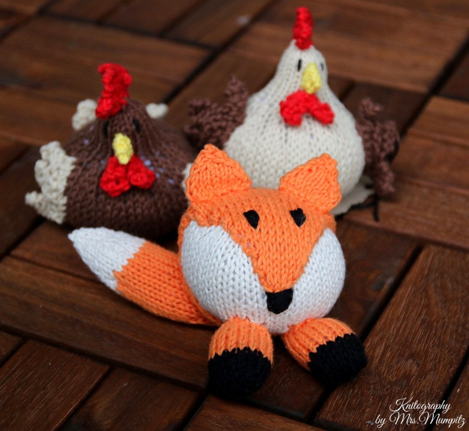 Fox Knitting Pattern Fox Knitting Pattern Suitable for - Etsy