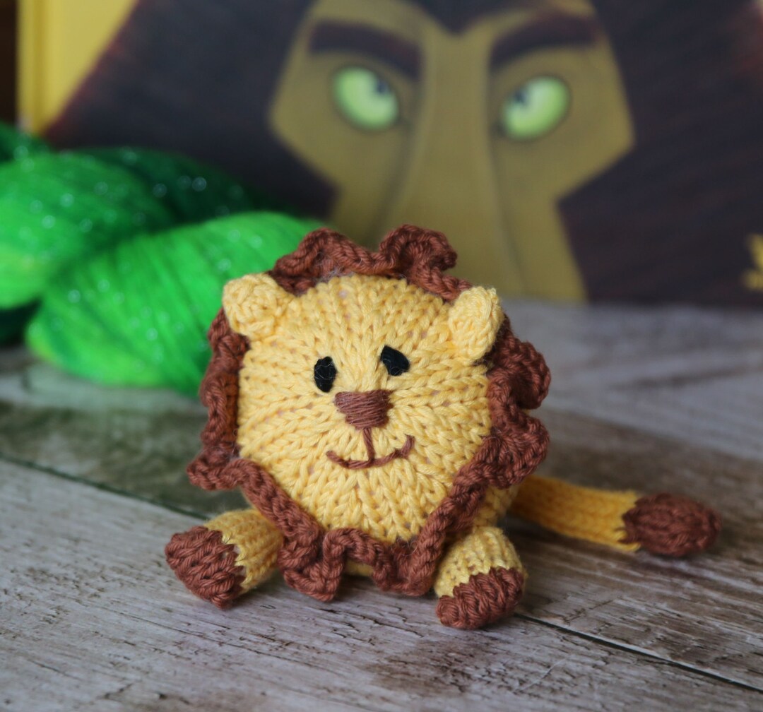 Lion Knitting Pattern PDF: WWF Charity Project - Etsy