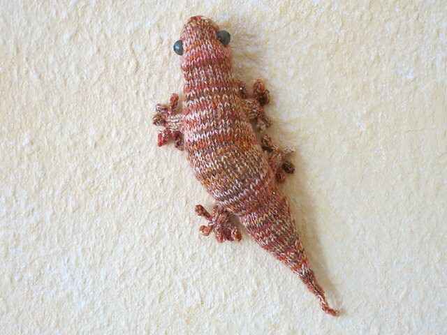 Gecko Knitting Pattern PDF Instant Download Lizard Knitting - Etsy Sweden
