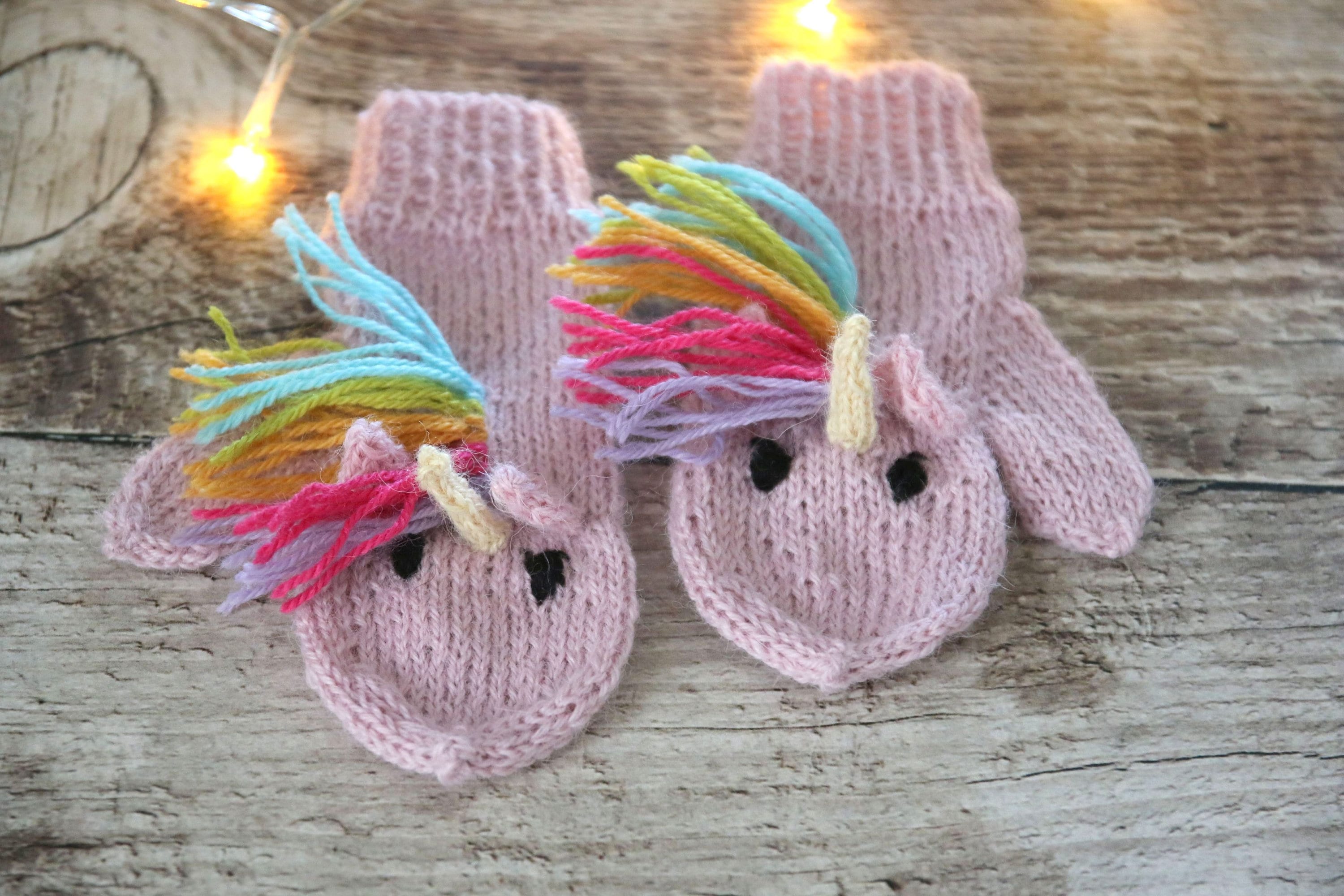 Unicorn Mittens Knitting Pattern for Kids and Adults PDF - Etsy UK