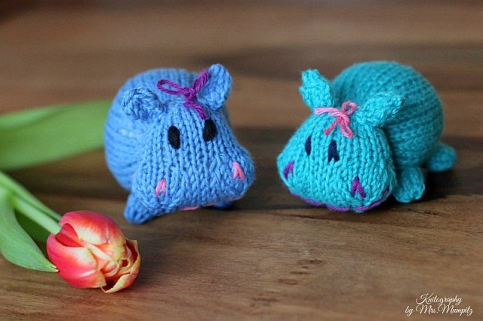 Hippo Knitting Pattern for Beginners and Advanced Knitters | Etsy