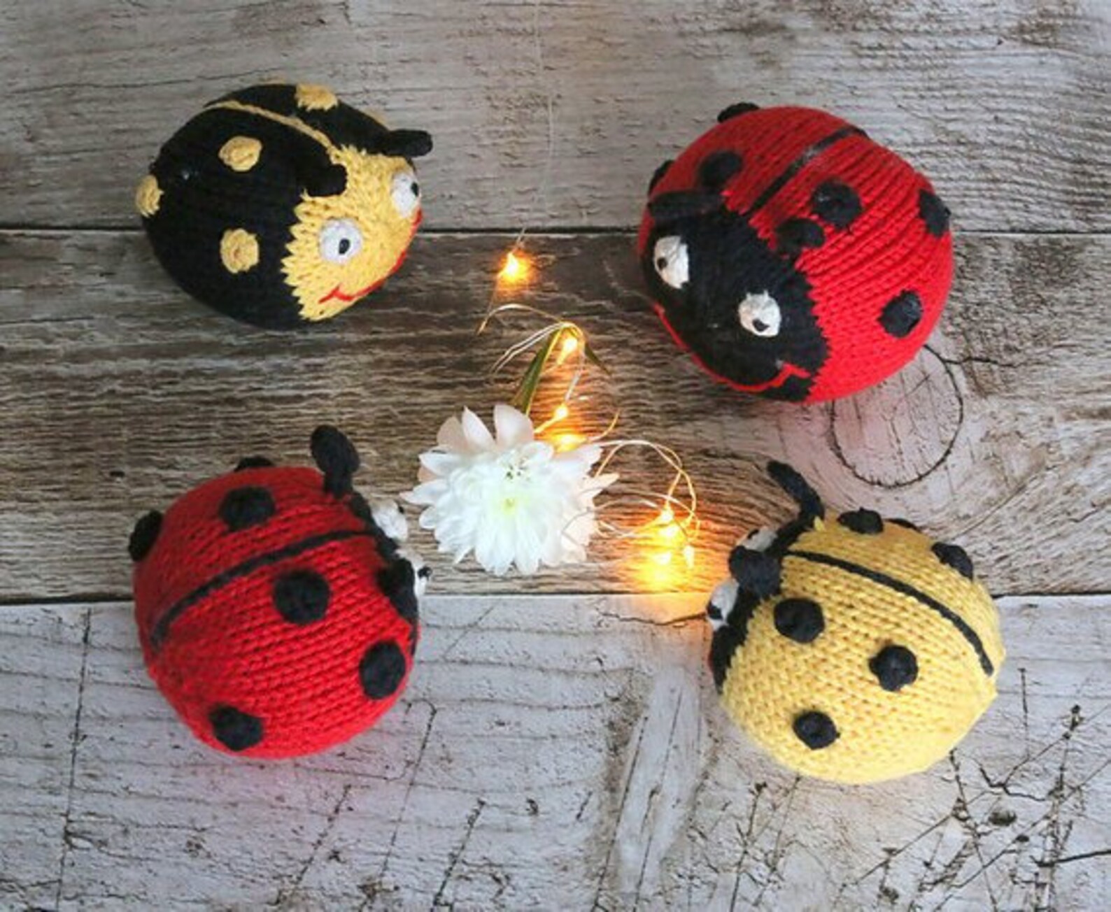 Ladybug Knitting Pattern for Beginners and Advanced Knitters | Etsy