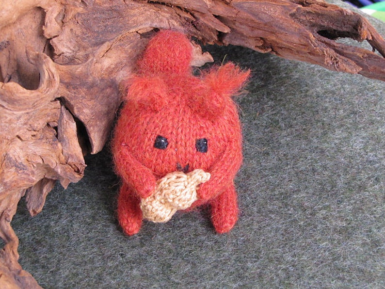 Squirrel Knitting Pattern PDF for Beginners and Advanced - Etsy