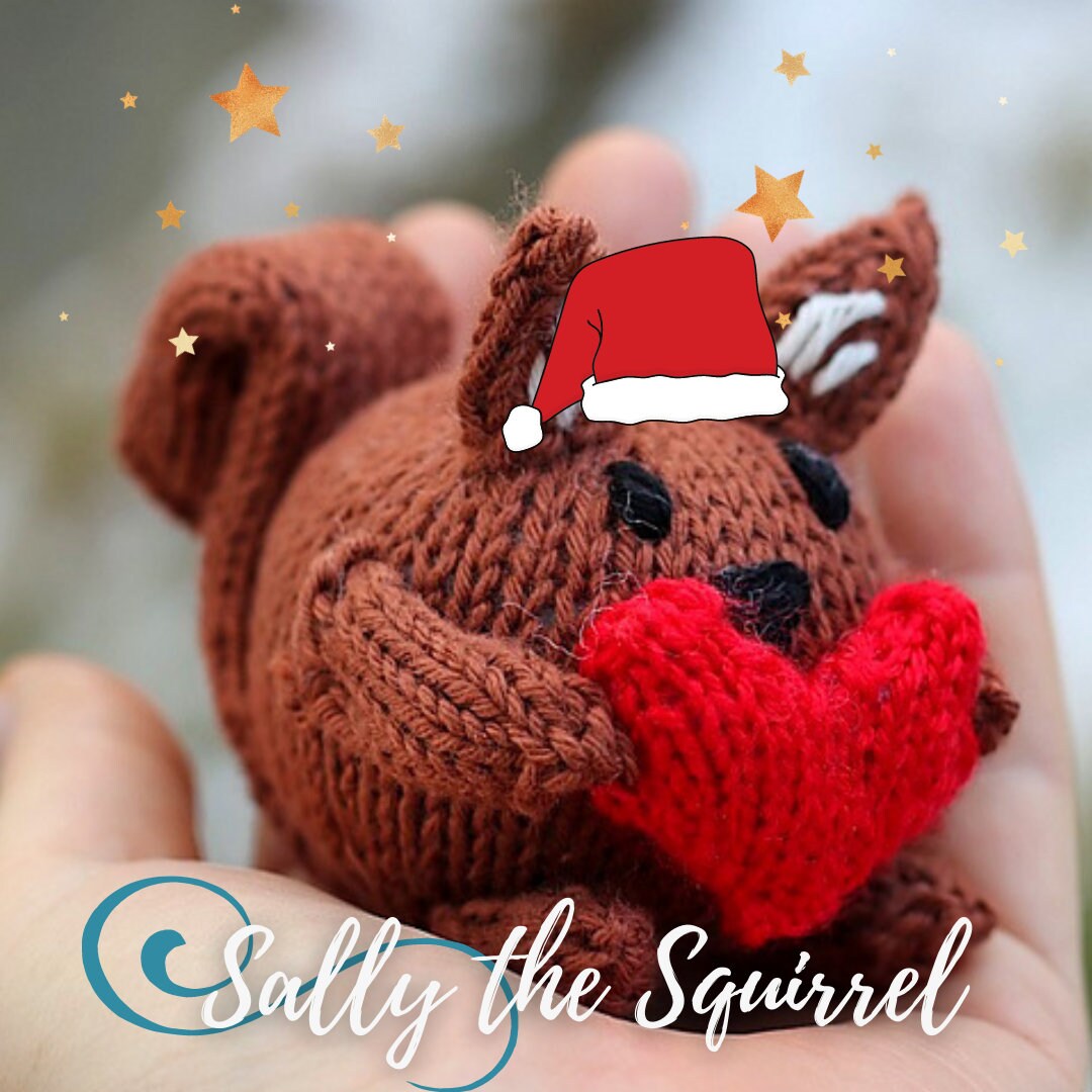 Squirrel knitting pattern PDF for beginners and advanced | Etsy