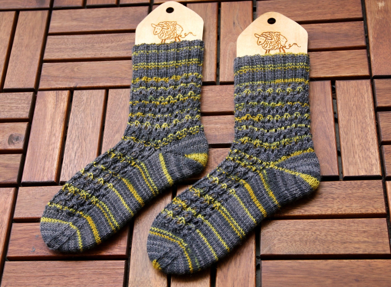 Strickmuster Socken, Strickanleitung als PDF zum herunterladen für ...