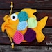 Fish String Purse for Kids Knitting Pattern PFD Download for - Etsy