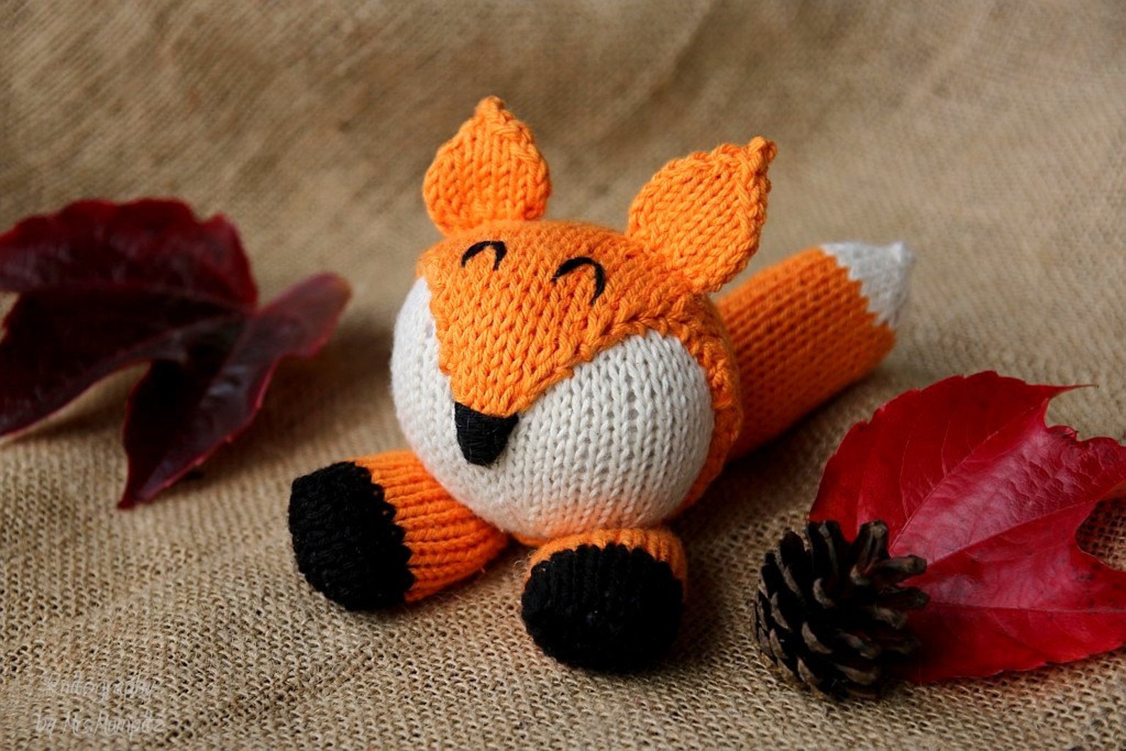 Fox Knitting Pattern Fox Knitting Pattern Suitable for - Etsy