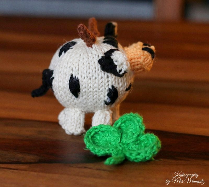 Toy Cow Knitting Pattern PDF for Beginners and Advanced - Etsy