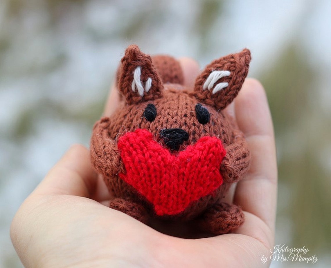 Squirrel Knitting Pattern PDF for Beginners and Advanced - Etsy Sweden