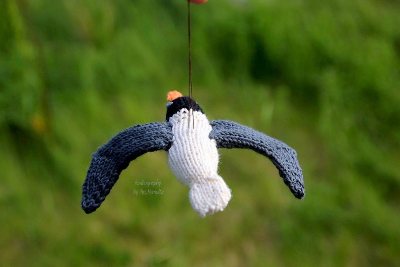 Seagull Knitting Pattern PDF Mobile Hangers Maritime - Etsy