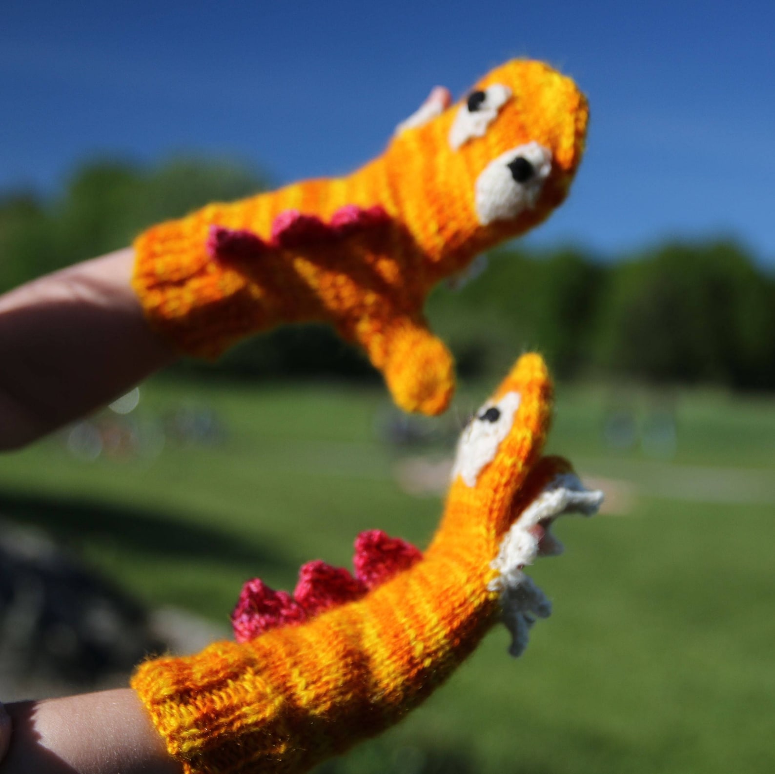 Convertible Monster Mittens for Kids and Adults Knitting - Etsy