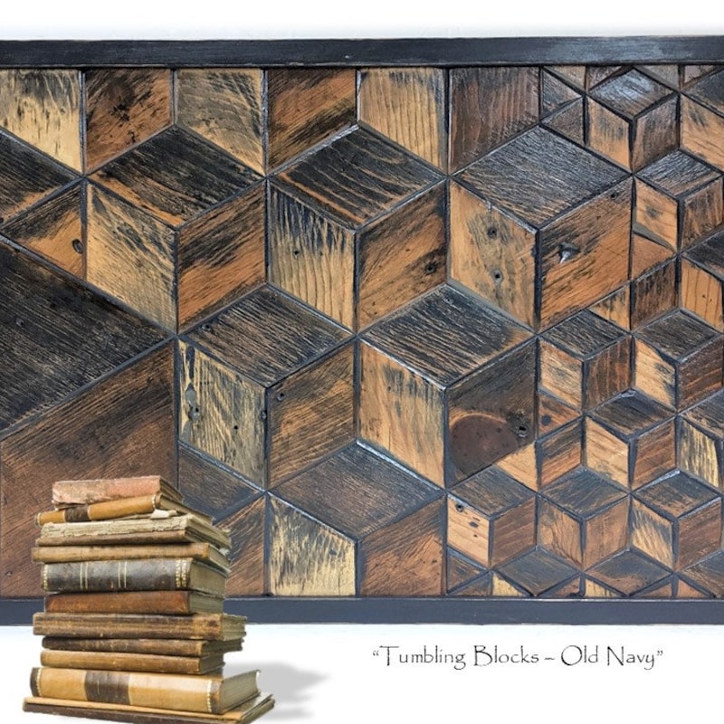 Reclaimed Wood Block - Etsy