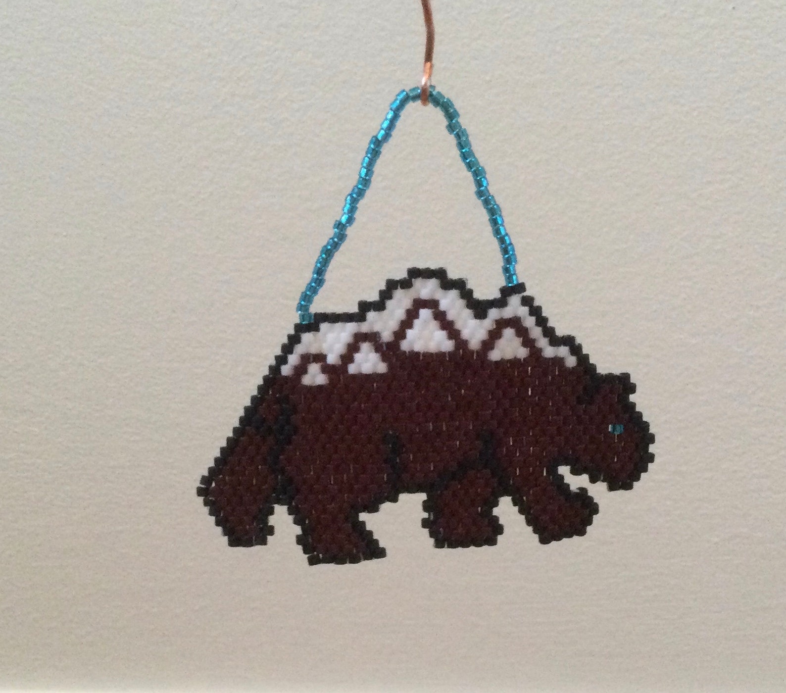 Mountain Bear Brick Stitch and Peyote Patterns - 2 Patterns in This ...