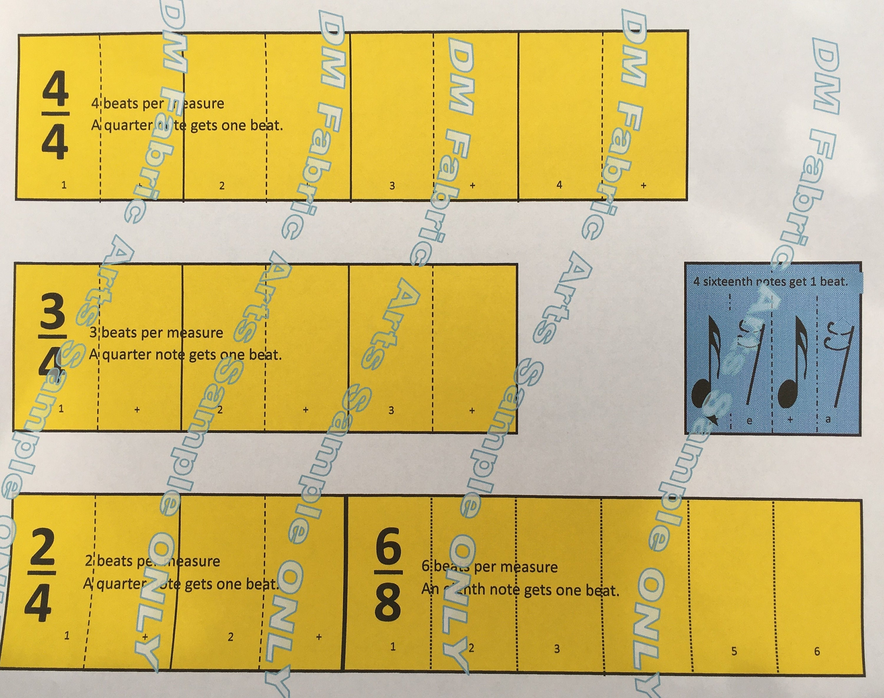 Printable Rhythm Puzzle Flashcards Music Teachers Students Education - Etsy