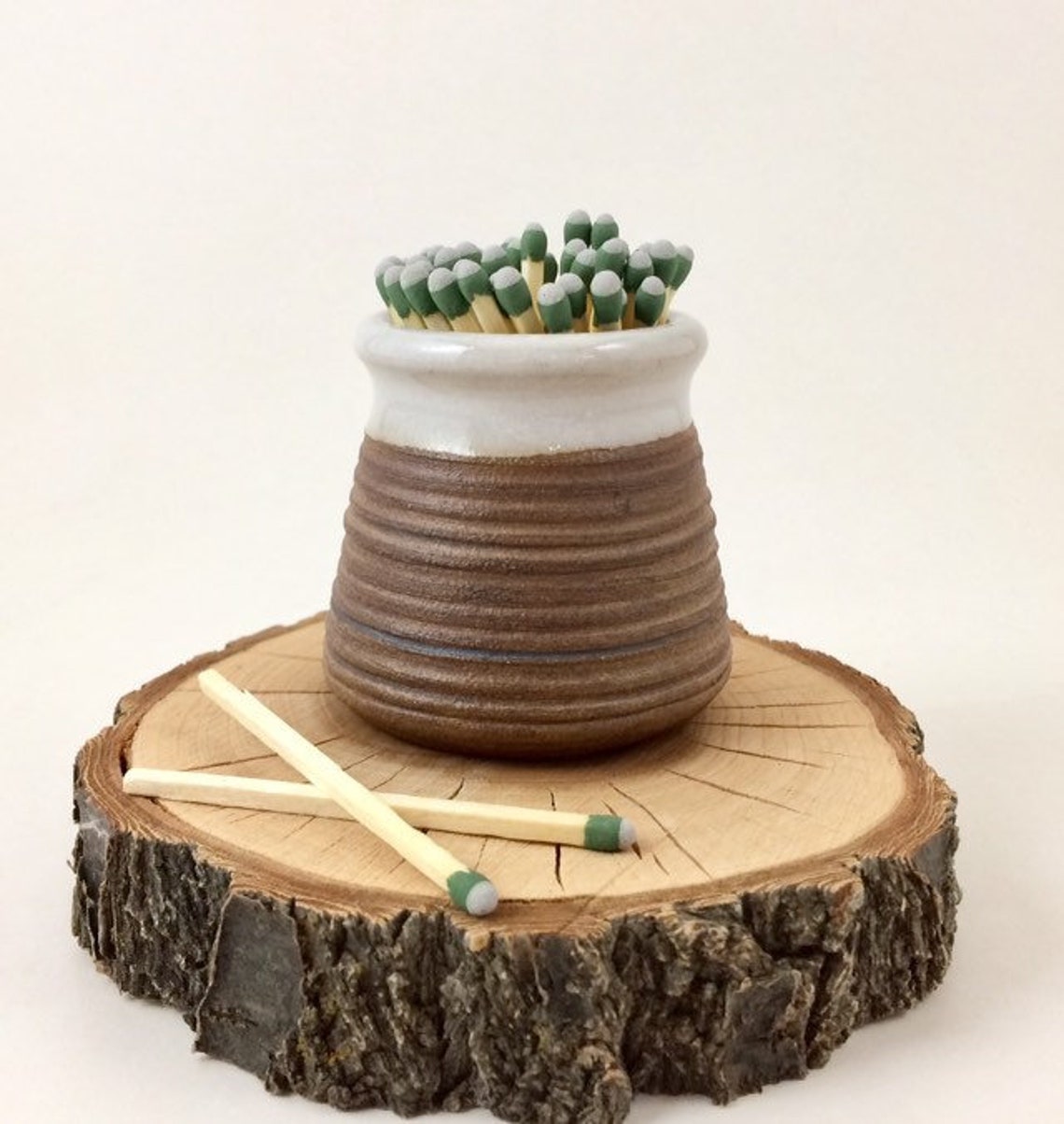 Match Striker Pottery Match Striker Rustic Match Holder | Etsy