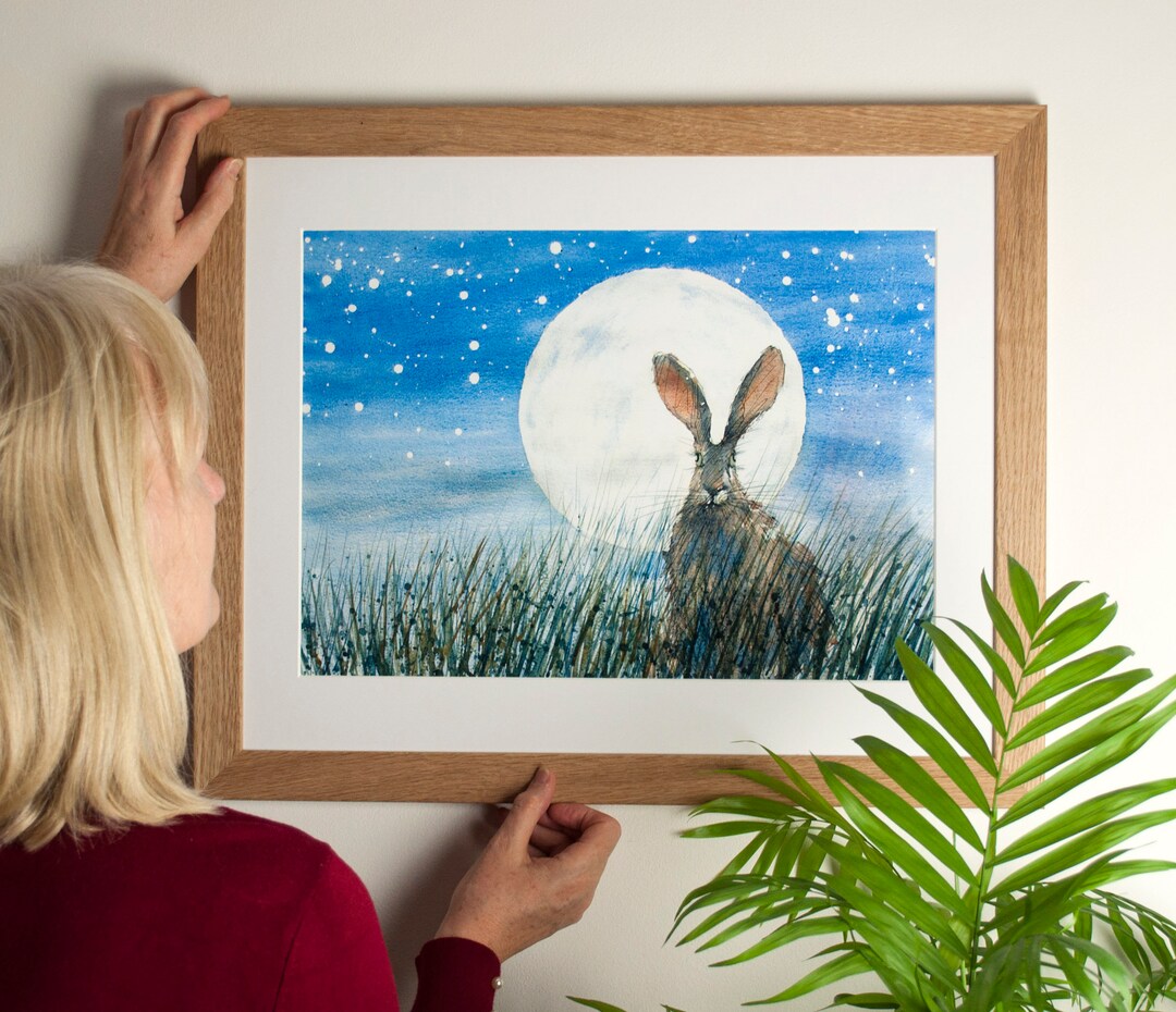 Watership Down Print - Rabbit Print - Hare Print - British Wildlife ...