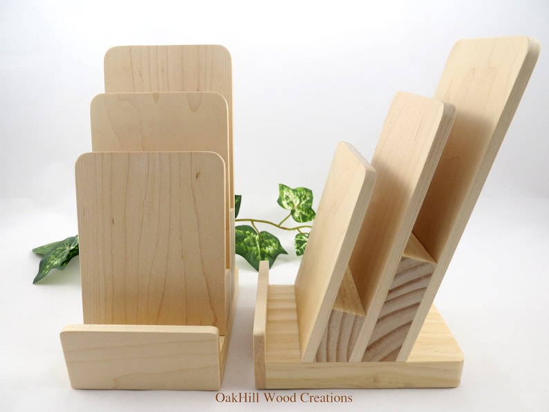 Brochure Holder Display Stand 3 Tier Wooden Display Stand | Etsy