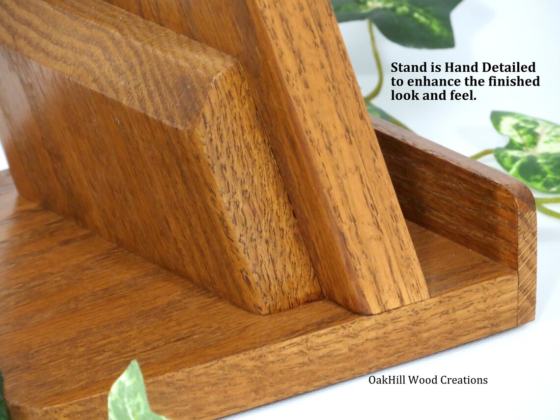 Wood Counter Stand Display Stand Menu Stand Wood Picture | Etsy