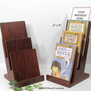 Solid Oak 3-tier Book Stand for Author Tables, Book Fairs & Signings - Etsy