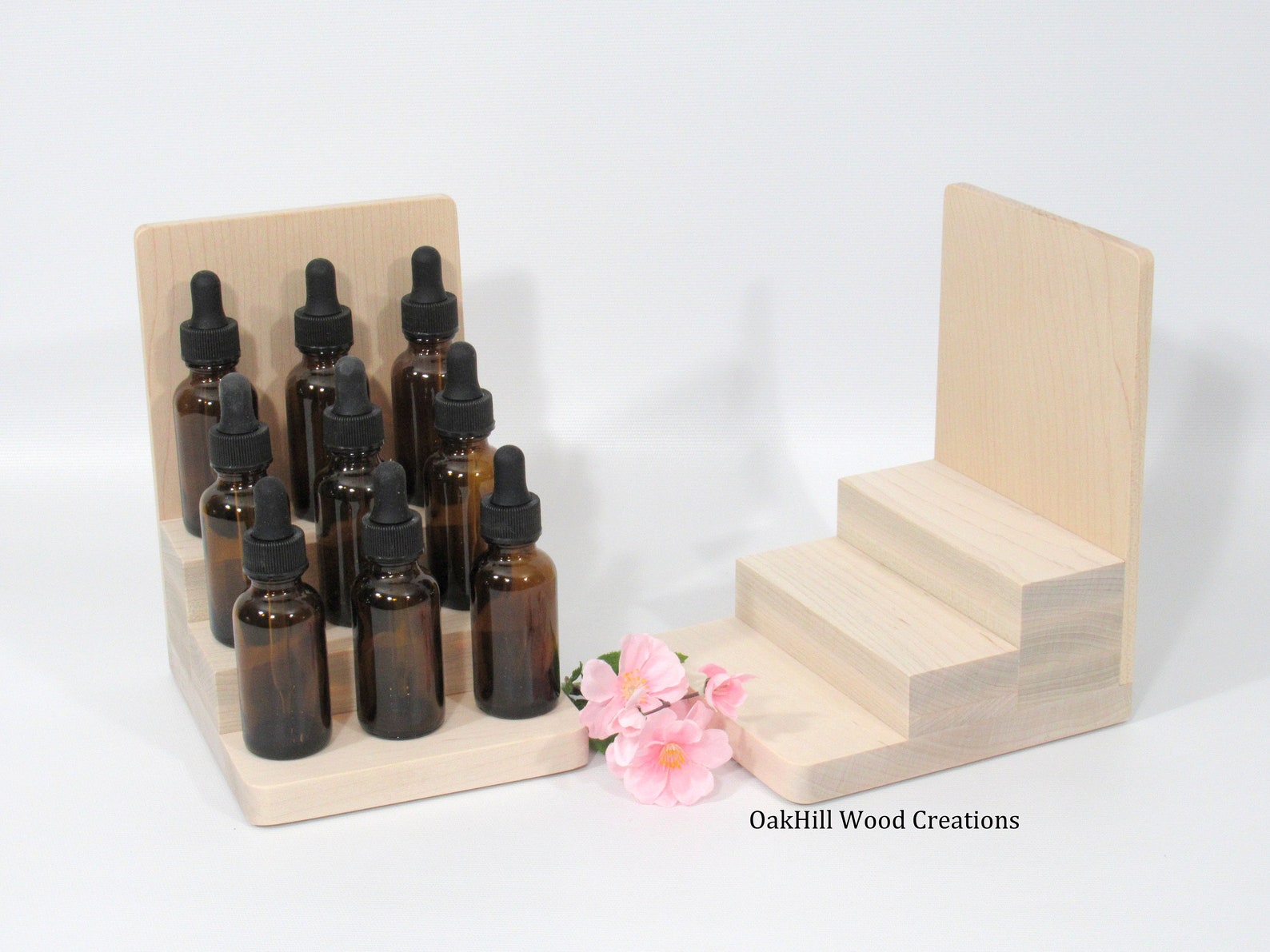 Bottle Display, Product Display Stand, Essential Oil Display, Display ...
