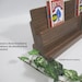 Playing Card Display Stand, Collectible Card Holder, Mancave Card ...