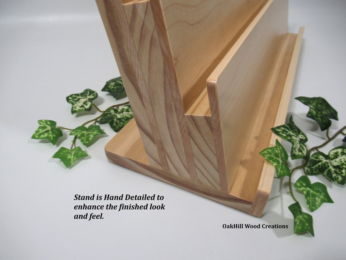 Card Display Wooden Gallery Exhibit Greeting Card Stand - Etsy