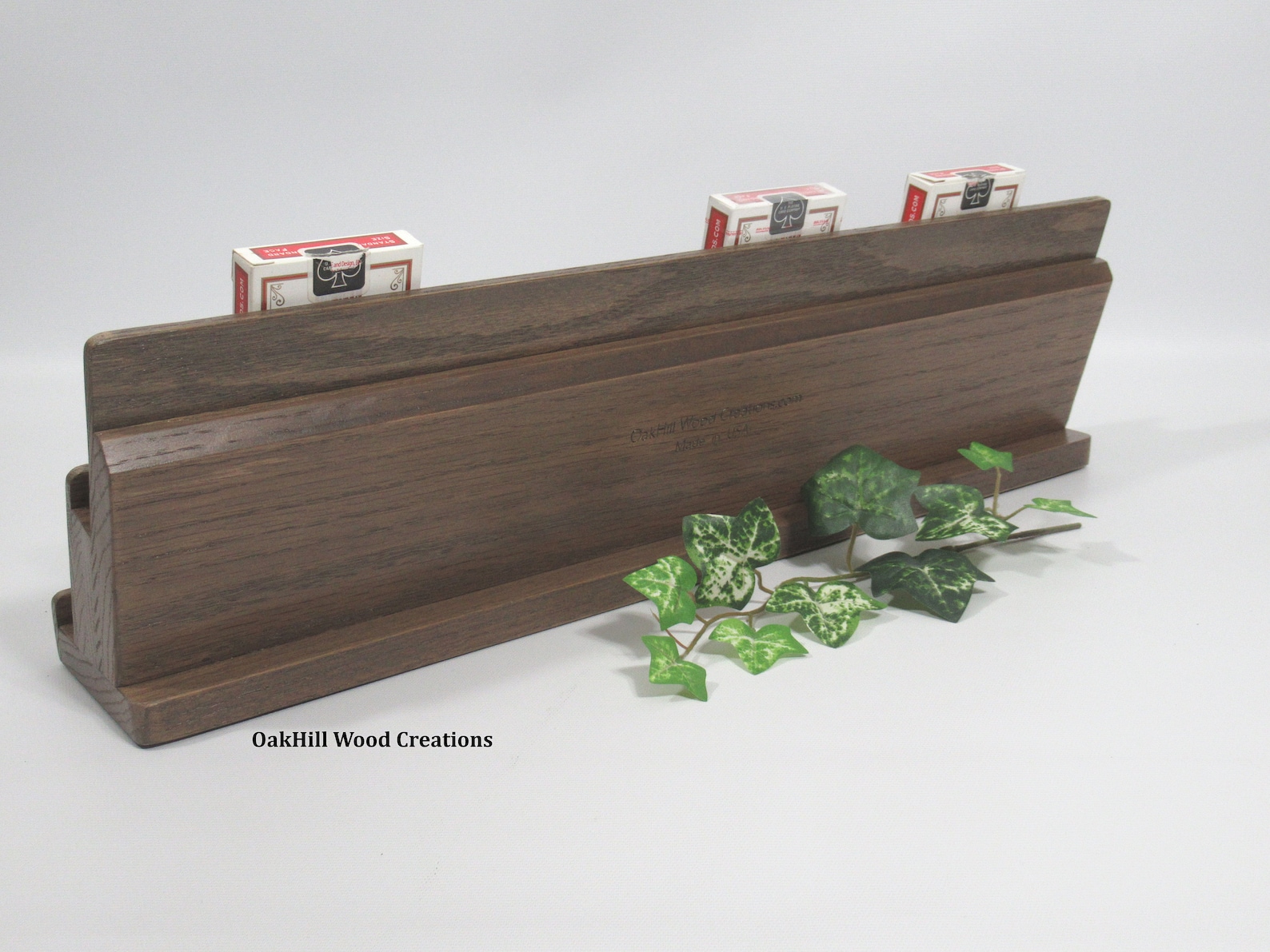 Playing Card Display Stand Collectible Card Holder Mancave - Etsy