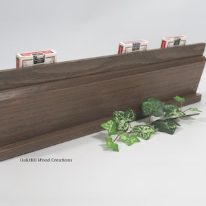 Playing Card Display Stand, Collectible Card Holder, Mancave Card ...