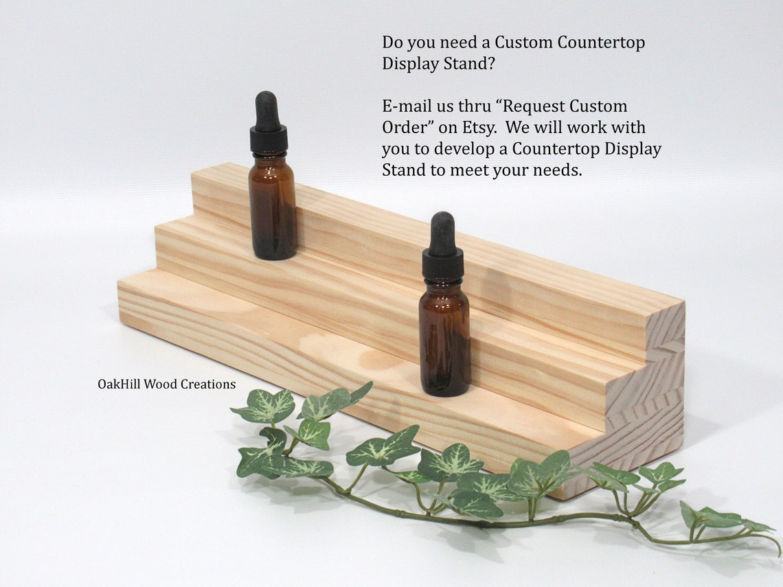 Bottle Display, Essential Oil Display, CBD Oil Display, Product Display ...