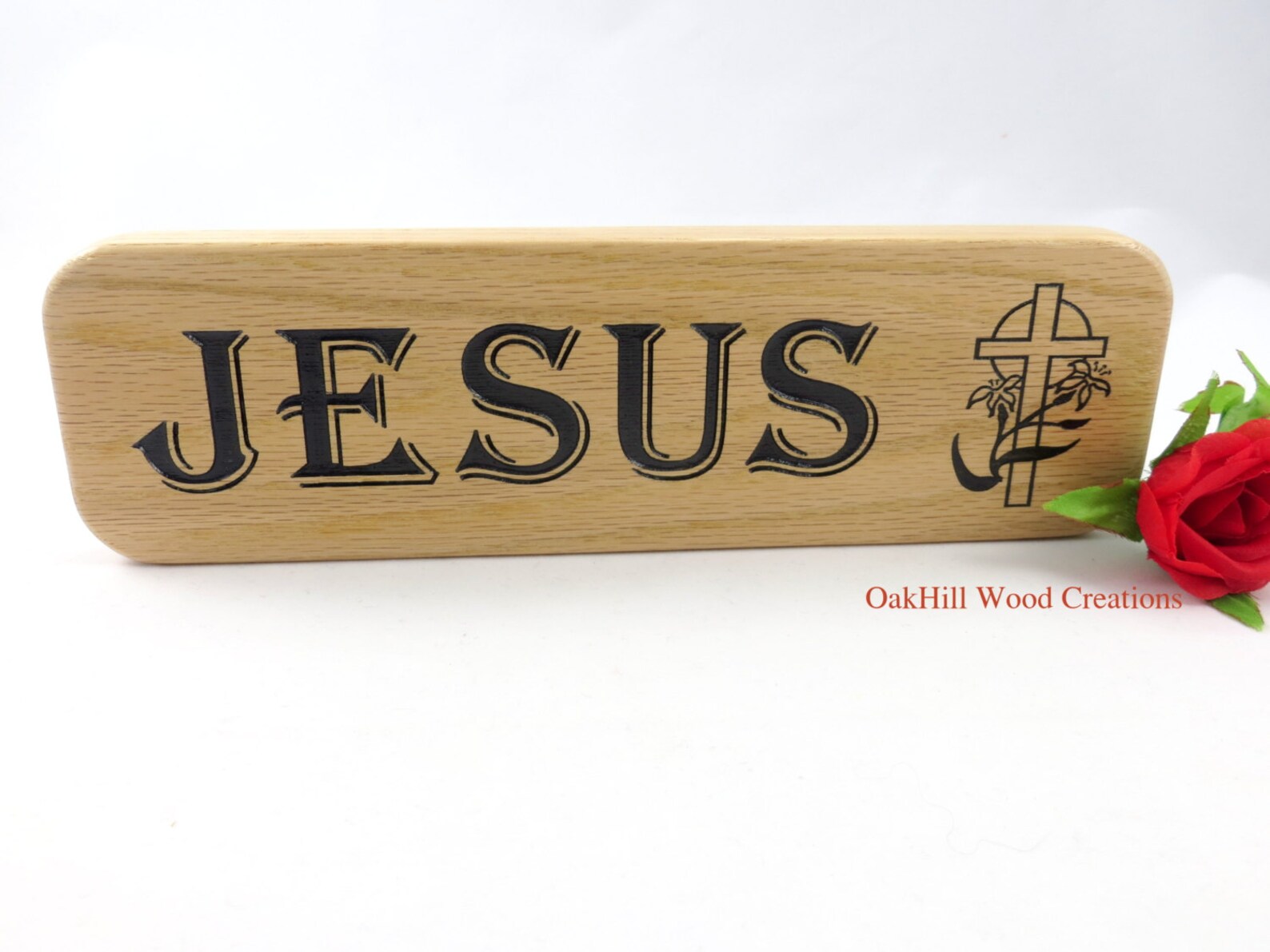 Jesus Jesus Name Sign Religious Wood Sign Inspirational - Etsy