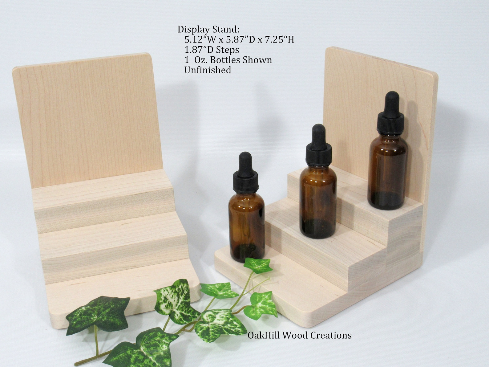 Bottle Display, Product Display Stand, Essential Oil Display, Display ...