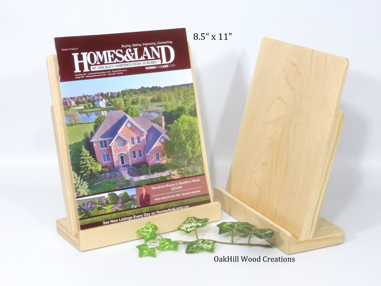 Brochure Display Wood Countertop Stand Trade Craft Booth | Etsy