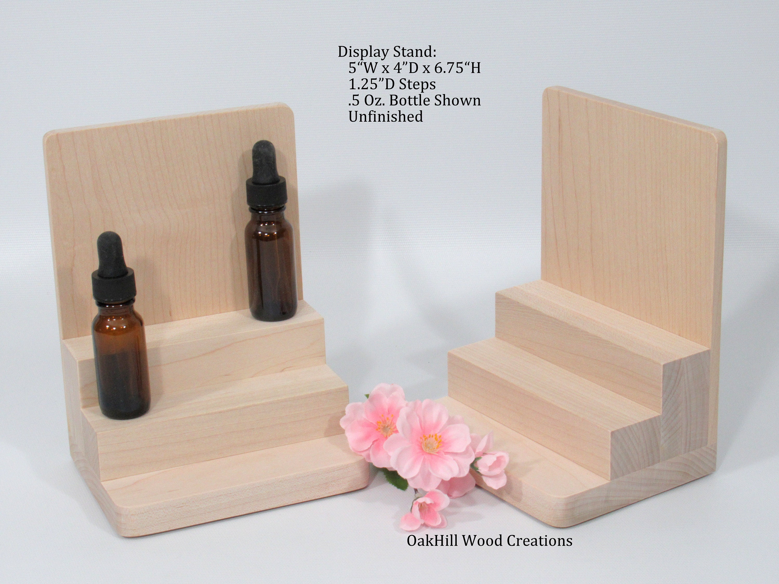 Bottle Display, Product Display Stand, Essential Oil Display, Display ...