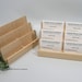 Multiple Business Card Holder Wood Countertop Display - Etsy