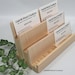 Multiple Business Card Holder Wood Countertop Display - Etsy