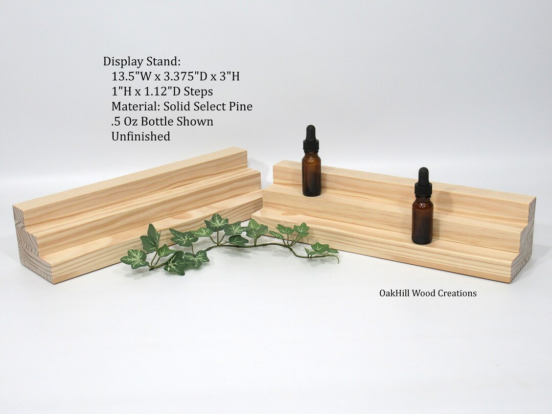 Bottle Display, Essential Oil Display, CBD Oil Display, Product Display ...