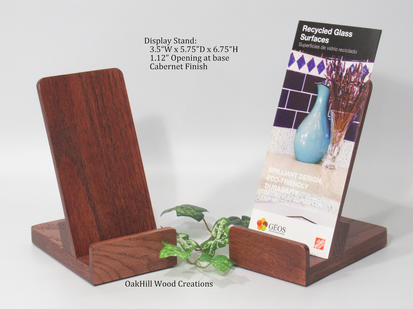 Brochure Holder, Display Stand, I-pad Stand, Cookbook Stand, Tablet ...